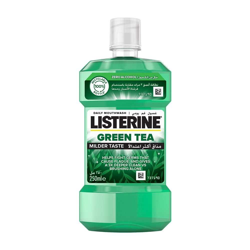 Listerine Green Tea Mouthwash – 250ml – Icon By Ghouri's